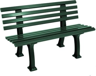 Blome Parkbank Ibiza 2-sitzer 120cm, Kunststoff dunkelgrün