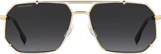 Dsquared2 unisex, Accessoires, Jaune, Taille: 61 MM D2 0175/S Lunettes de soleil