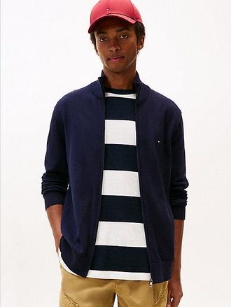 Tommy Hilfiger Pull zippé à col cheminée