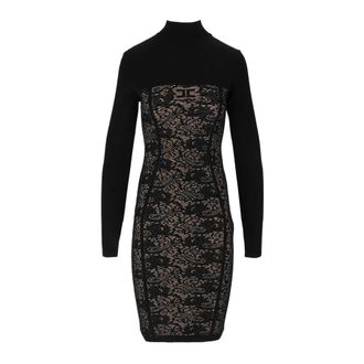 Elisabetta Franchi Strickkleid - - Dresses - Damen - Schwarzk - S