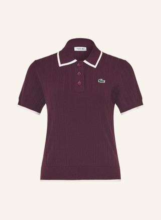 Lacoste Funktions-Poloshirt rot