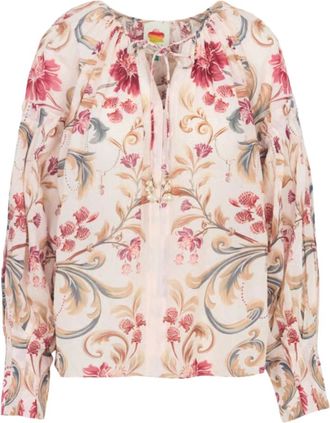 Farm Rio Farm Rio, Femme, Blouses et Chemises, Multicolore, Taille: 40 FR Chemise &agrave; Imprim&eacute; Floral