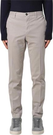 Incotex Homme, Pantalons, Gris, Taille: L Pantalon classique en coton