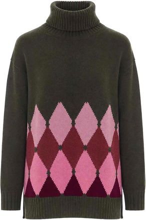 Ballantyne Rollkragenpullover - Gr&uuml;n
