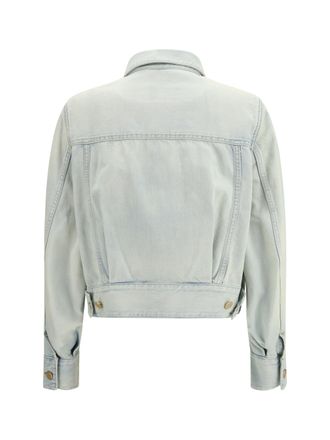Jacob Cohen Womens Denim Jacket Medium Blue Cotton; Lyocell