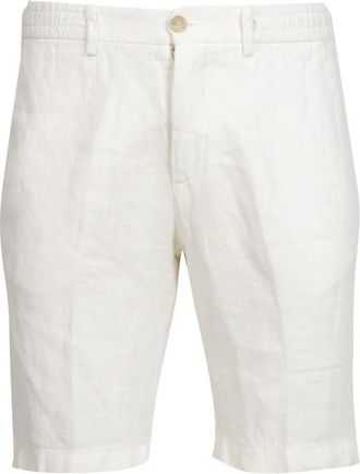 Cruna Homme, Shorts, Blanc, Taille: XL Linen Shorts