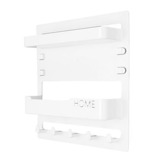 ZJchao Nachteile der Wand Organisator, Schwimmende Regale Wandhalterung Lagerregal mit Gro&szlig;em Platz und Starker Kleber f&uuml;r Telefon Ferngl&auml;ser Schl&uuml;ssel Schla