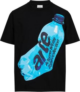 Arte T-shirt manches courtess&eacute;rigraphi&eacute; en coton
