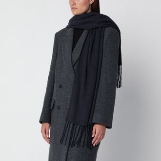 Destin Marineblauer Opus Schal aus Wolle