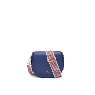 Frau Femme, Sacs, Bleu, Taille: ONE Size Verona Small Rigid Flap Bag
