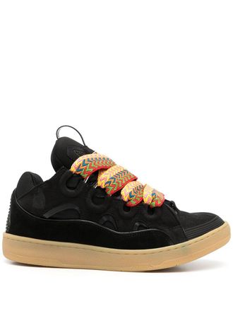 Lanvin Sneakers mit dicker Sohle - Schwarz