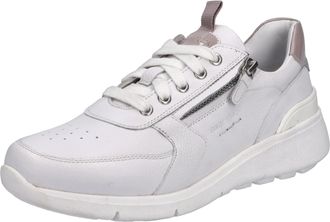 Josef Seibel Damen Low-Top Sneaker Giulietta 03,Weite G (Normal),Wechselfußbett,Halbschuhe,straßenschuhe,Turnschuhe,Weiss-rosa,39 EU