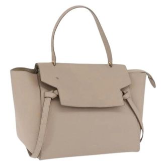 Celine Sac &agrave; main vintage doccasion - Femme - Pre-owned - Beige - Taille: ONE Size