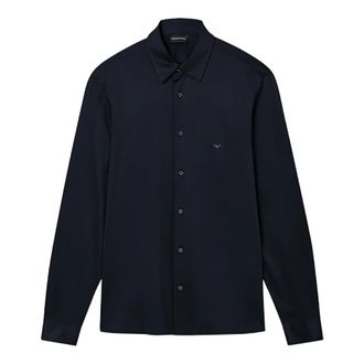 Emporio Armani Buttoned Shirt - - Shirts - Herren - Blau - M