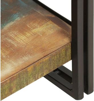 vidaXL B&uuml;cherregal 5 F&auml;cher 40x30x180 cm Altholz Massiv Vidaxl