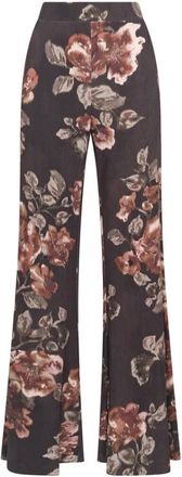 Maliparmi Maliparmi, Femme, Pantalons, Multicolore, Taille: 42 FR Frosted Blossom Trouser