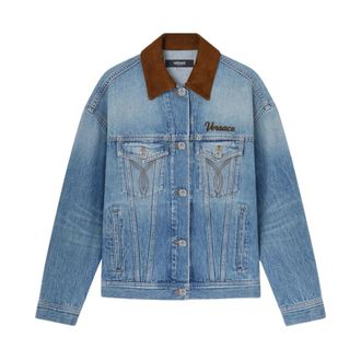 Versace Denim Shirts - - Jackets - Damen - Blau - M