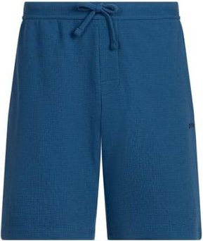 HUGO BOSS Short droit en coton piqu&eacute; m&eacute;lang&eacute;