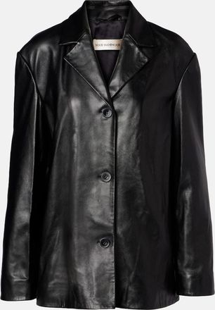 Nour Hammour Blazer Opus en cuir