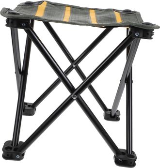 BESTONZON Faltbarer Klapphocker Anglerstuhl aus Robustem Material Tragbarer Campingstuhl Kompakt Leicht Vielseitig Einsetzbar f&uuml;r Outdoor Angeln Garten Terrasse