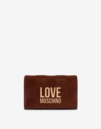 Love Moschino Sac à bandoulière en tissu souple - Rouge