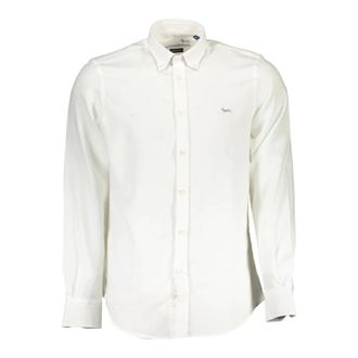 Harmont & Blaine Homme, Chemises, Blanc, Taille: L Chemise Homme Manches Longues Blanche