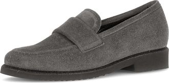 Gabor Damen Slipper, Frauen Slipper, Mokassins,Respira,robust,rustikal,sensitiv,stabil,trage-Komfort,Tritt-fest,Dark-Grey(Ra.Glitt,38.5 EU / 5.5 UK