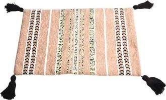 Generic Housse de coussin d&eacute;corative en chenille pour canap&eacute; et terrasse, &eacute;l&eacute;gante et confortable, 1 pi&egrave;ce, 30 x 50 cm, kaki