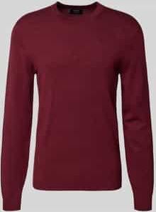 Mc Neal Strickpullover mit gerippten Abschlüssen