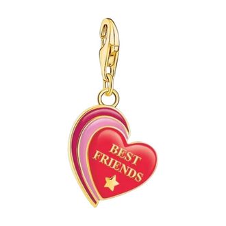 Thomas Sabo Thomas Sabo, Femme, Accessoires, Rouge, Taille: ONE Size As We Kiss Coeur &agrave; Charme