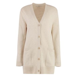 Max Mara Villar Cardigan - - Knitwear - Damen - Beige - S