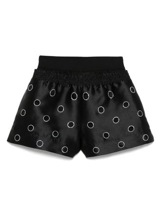 Sandro short à pois - Noir