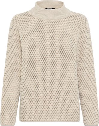 Olsen Pullover, gerade geschnitten, weicher, w&auml;rmender Materialmix