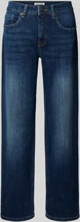 M.A.C Straight Fit Jeans aus Baumwoll-Mix Modell Gina