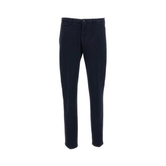 BRIGLIA 1949 Stretch Cotton Chinos - - Trousers - Herren - Blau - S