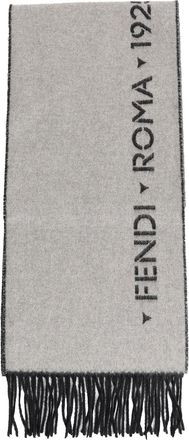 Fendi Stencil 1925 Wool And Cashmere Scarf