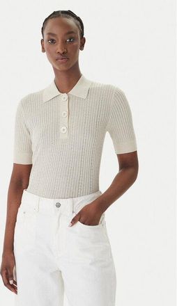 Liu Jo Poloshirt WA6285 MS46J Beige Slim Fit