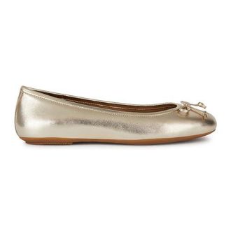 Geox Femme D Palmaria H Ballet Flat, Dor&eacute;, 38 EU