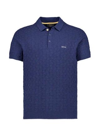 N.Z.A. Herren Polo-Shirt blau