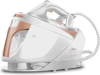 Ufesa Smart Digital Pro Dampfb&uuml;gelstation, 3000 W, 8 Bar, 425 g/min Dampfsto&szlig;, ECO- und MAX-Modus, 1,5 L Wassertank, VaporGlide-Keramiksohle, LEDAnzeige, au