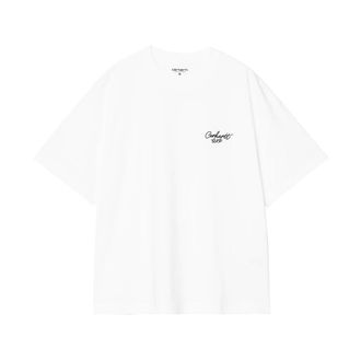 Carhartt Work in Progress Homme, Tops, Blanc, Taille: M T-shirt graphique &agrave; manches courtes