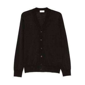 Paolo Pecora Cardigan mit Kn&ouml;pfen - - Knitwear - Herren - Braun - M