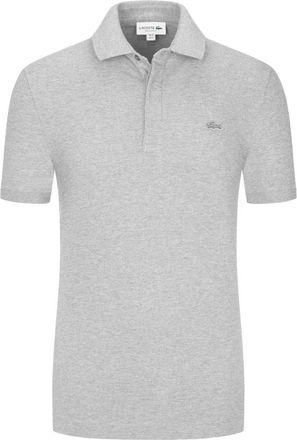 Lacoste Stretch-Poloshirt mit verdeckter Knopfleiste in
