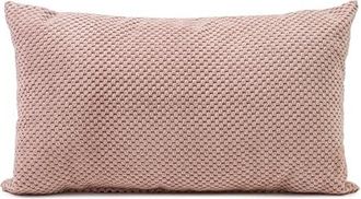 Gözze Kissen Sven, Dekokissen in genoppter Optik, Weiches Sofakissen mit Füllung, 100% Polyester, 30 x 50 cm - Altrosa