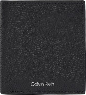 Calvin Klein Geldbörse Calvin Klein Foil Emboss Slim Billfold LV04D1064G Schwarz