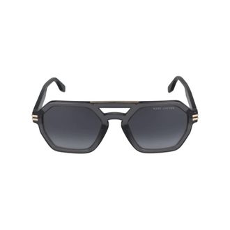 Marc Jacobs Homme, Accessoires, Gris, Taille: 53 MM Lunettes de soleil grises Marc 587/S KB7