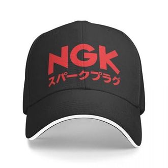 Generic Casquette de baseball avec logo NGK pour homme et femme - Casquette de camionneur vintage r&eacute;glable - Cadeau