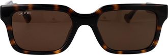 Gucci Lunettes De Soleil - Marron