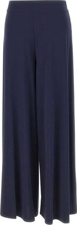 Kaos Kaos, Femme, Pantalons, Bleu, Taille: 36 FR Wide Pantalons