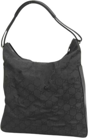 Gucci Sac bandouli&egrave;re vintage Pre-owned - Femme - Pre-owned - Noir - Taille: ONE Size